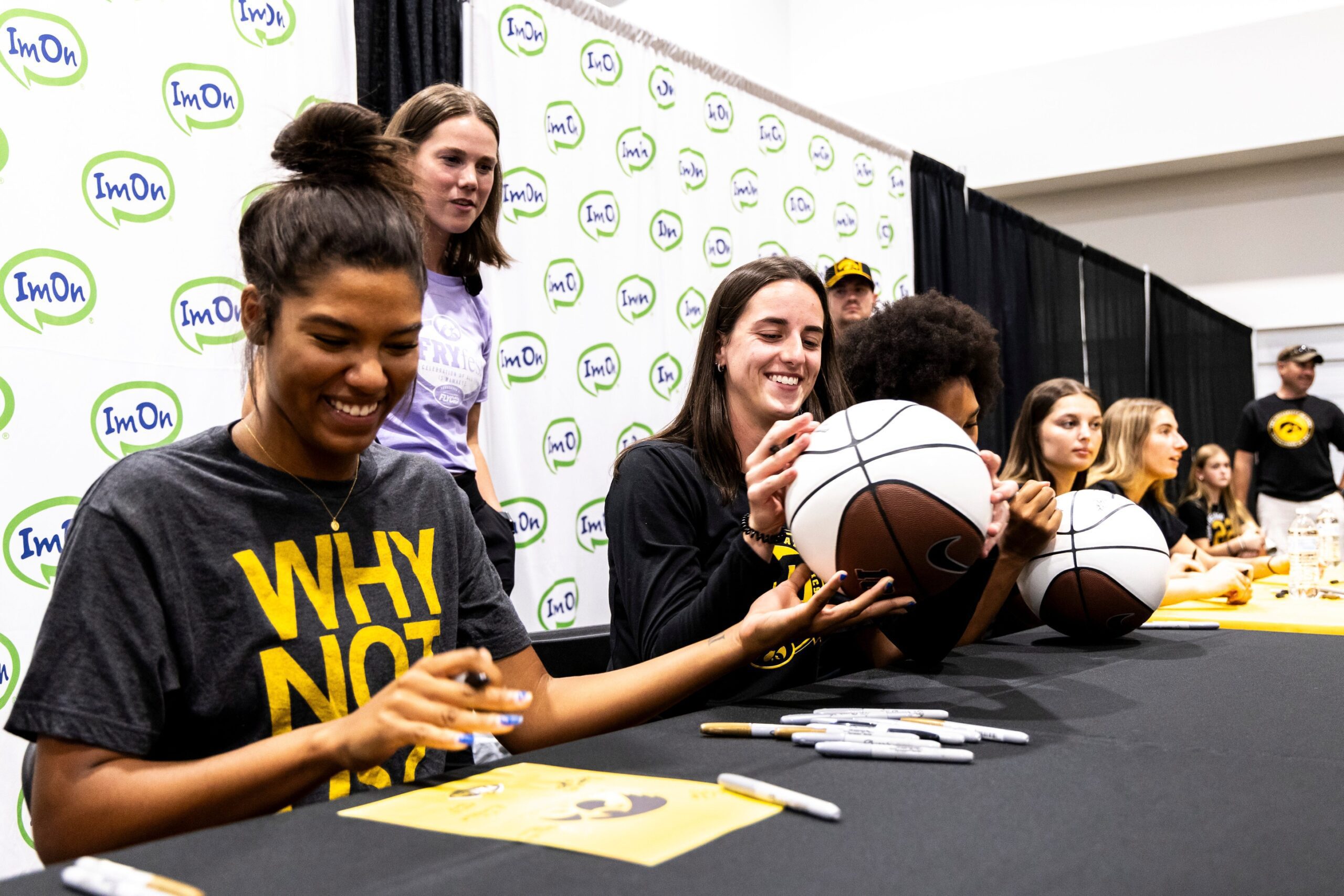 Caitlin Clark Playfully Teases Jada Gyamfi Over Kate Martin Valkyries ...